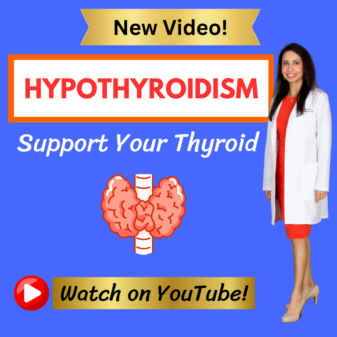 New Video on HYPOTHYROIDISM! – Supplements by Dr. Rajsree