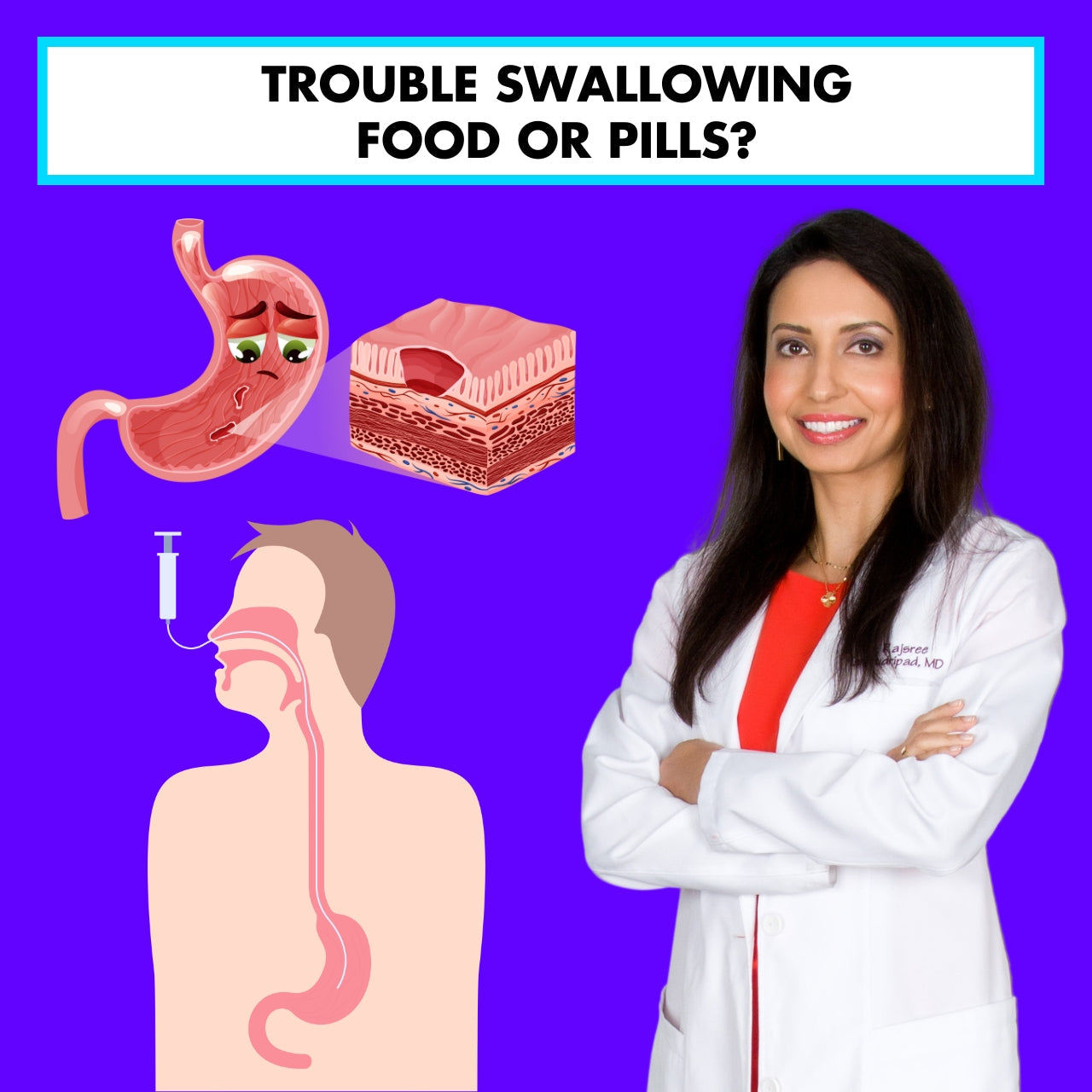Trouble Swallowing Food or Pills? – Supplements by Dr. Rajsree