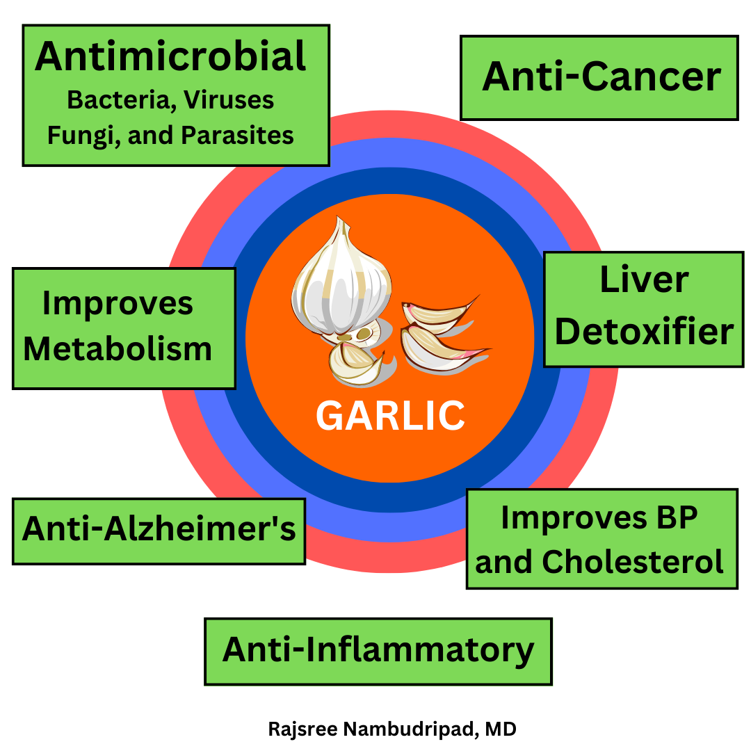 The Remarkable Healing Properties of Garlic 🧄 – Supplements by Dr. Rajsree