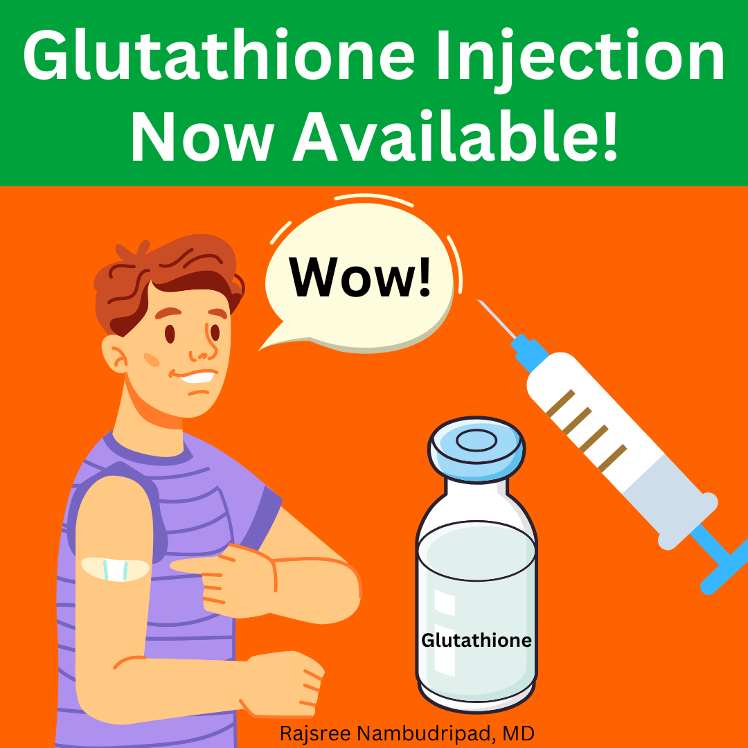 NEW: Glutathione Injections! – Supplements by Dr. Rajsree