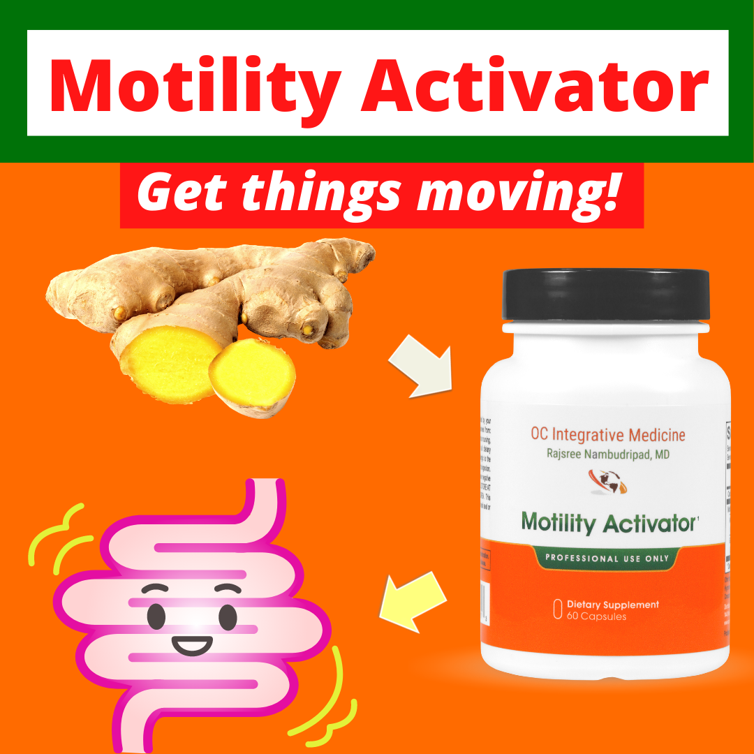 Motility Activator: Get things moving! – Supplements by Dr. Rajsree